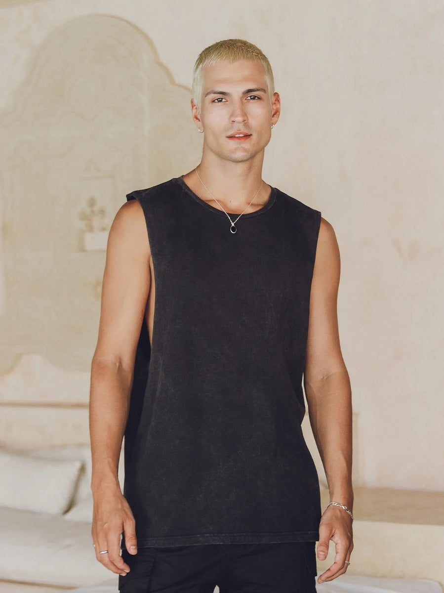 Needles Muscle - Regular Fit Muscle Tee Back Print | Blood+Bone Bali ...
